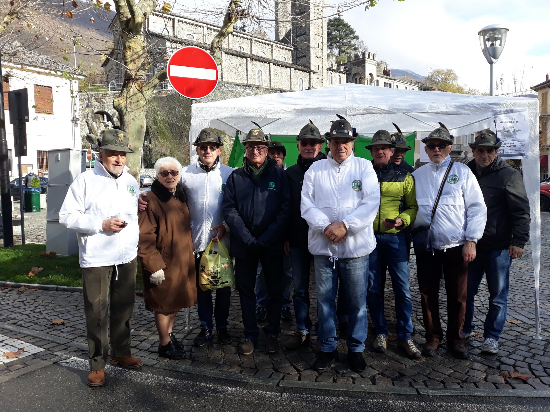 Alpini pontesi in prima fila per la Colletta Alimentare